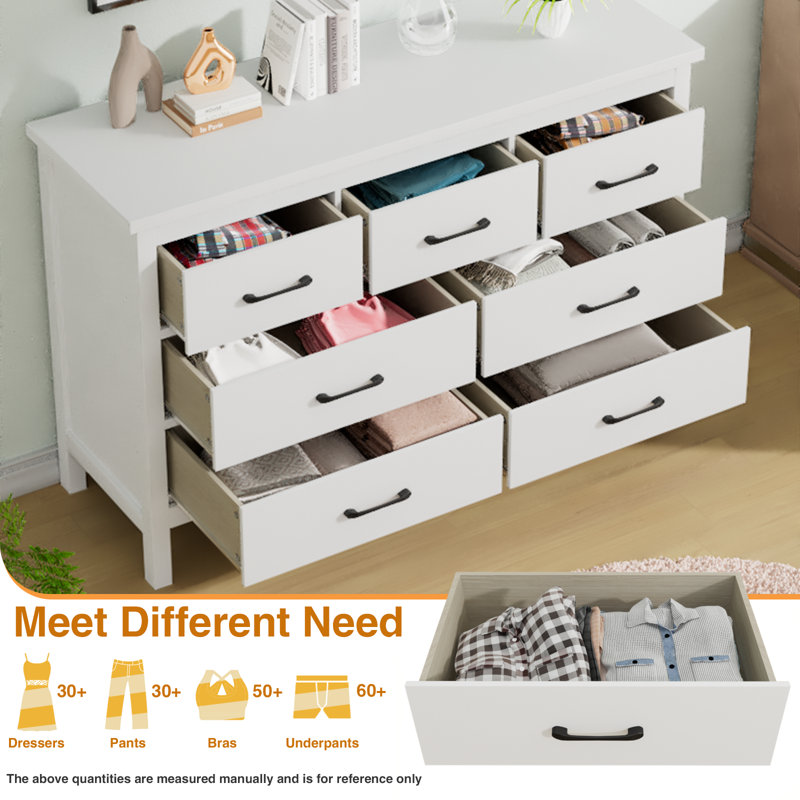 Ebern Designs Nayomee 7 - Drawer Dresser & Reviews | Wayfair